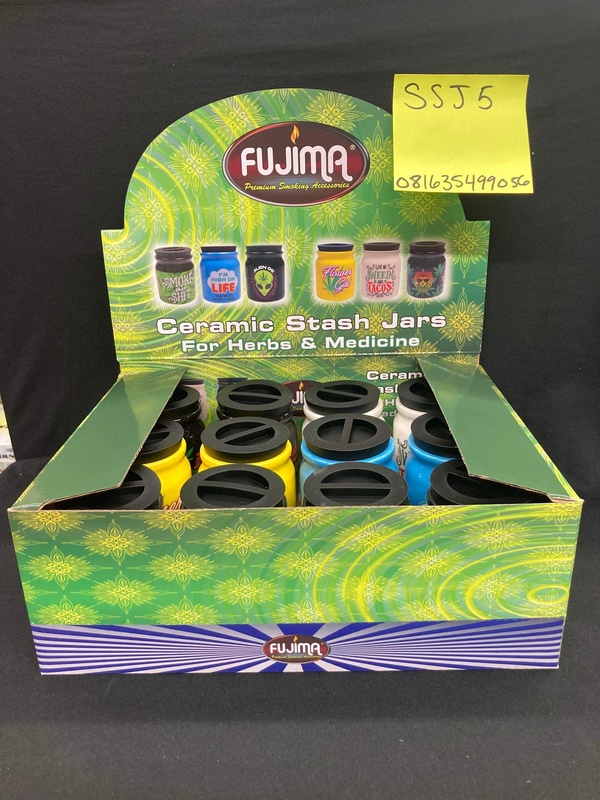 Fujima Ceramic Stash Jars SSJ5