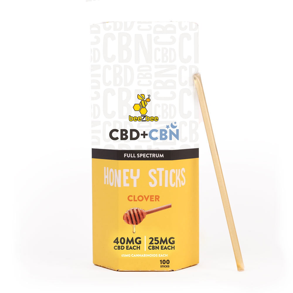 beeZbee CBN + CBD Honey Sticks – Wholesale Natural Pain Relief & Sleep Aid