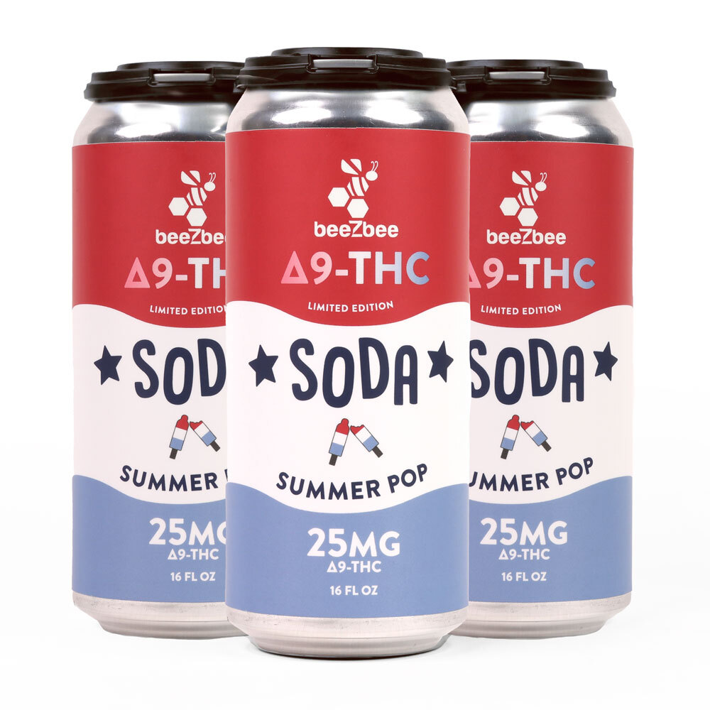 Delta-9 THC Soda – Limited Edition, Summer Pop – Wholesale for Retail ...