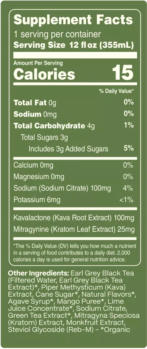 New Brew, Mango, 12 Pack